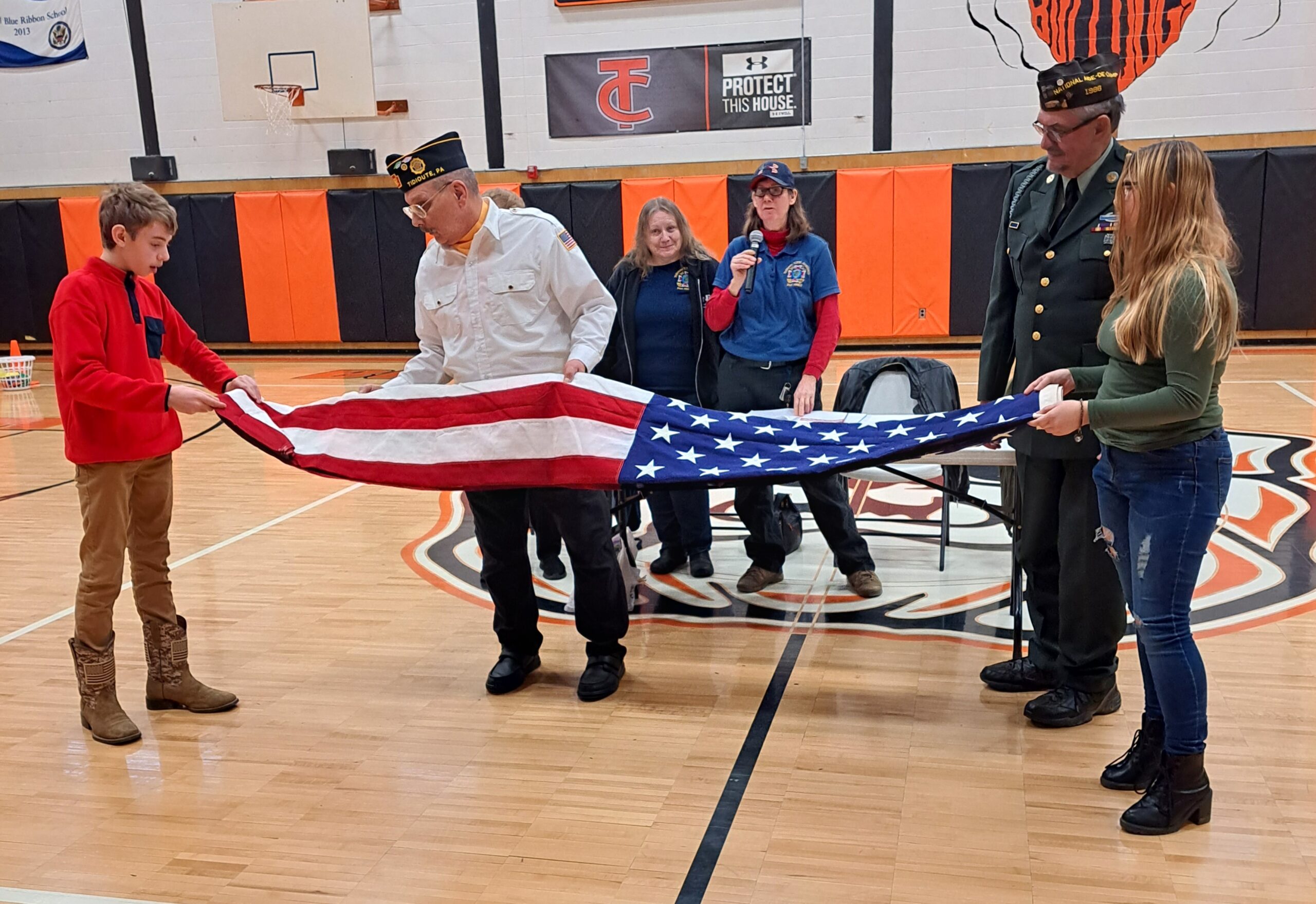 TCCS students learn about the flag, VFW Auxiliary | News, Sports, Jobs ...